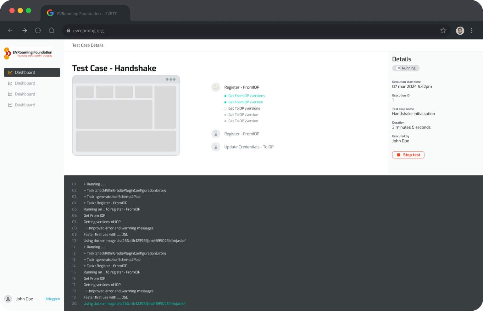 OCPI Test Tool - EVRoaming Foundation